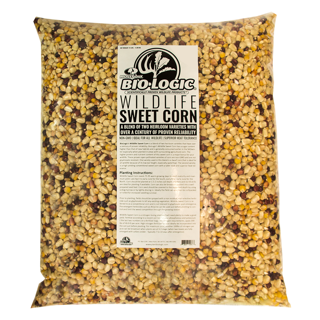 Plant BioLogic Wildlife Sweet Corn for Deer, Birds, and More