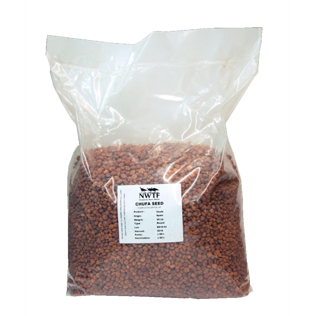 NWTF Turkey Gold Chufa Seed - 1/2 Acre | Plant BioLogic